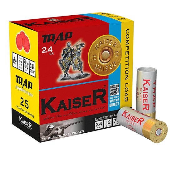 Altunbaş Bayi Sistemi | KAISER 12 Cal. Trap 24 G. No: 7,5 Atış Fişeği